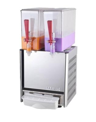 China Double Head Beverage Machine Cold Drink Dispenser 10 liter For Drink Shops for sale