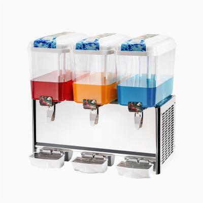 China 12L 3 Tanks Cold Drink Dispenser Juicer With Led Light for sale