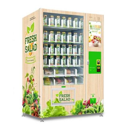 China Salad Fruit 6 Layers Automatic Vending Machine Huge Capacity With Lift System for sale