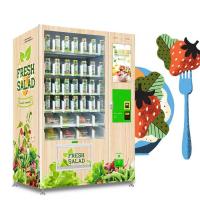 China Milk Bread 60Hz Automatic Vending Machine Fresh Eggs With Lift for sale