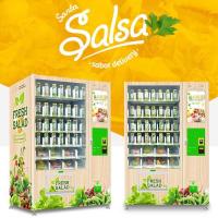 China Healthy Food Automatic Vending Machine Metal For Subway Station for sale