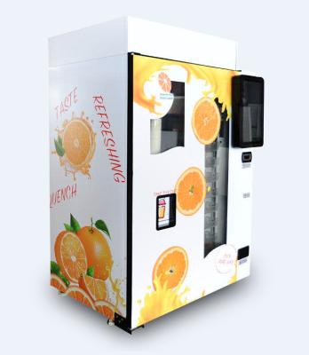 China Cold Refrigerator Freshly Squeezed Orange Juice Vending Machine Long Life Time for sale