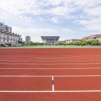 China IAAF Certificate Synthetic Athletic Track Prefabricated System For School for sale
