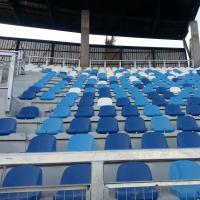 China Bucket Type PP Plastic Stadium Seating with 45 X 48 X 33 cm Size and 5 Years Warranty for Football Grandstands for sale