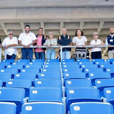 China Customizable HDPE Plastic Stadium Seating with 5 Years Warranty and Blow Molding Technology for sale