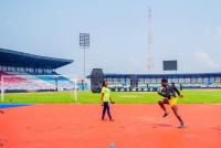 China Athletic Running Track With 8m Width And 6mm Thickness Perfect For Sports Facilities for sale
