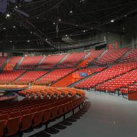 China HDPE Material Fire Resistant Anti-UV Plastic Stadium Seating and Stadium Chair for Bleacher Seats for sale