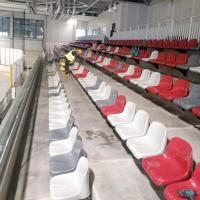 China Bucket Type Plastic Stadium Seats with Anti-Aging Anti-UV and Fire-Proof Features for Football Grandstands for sale