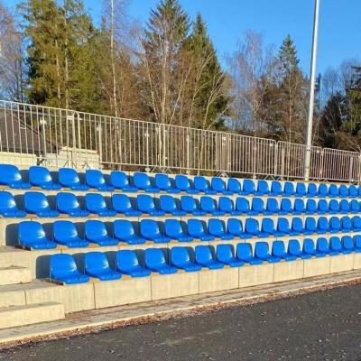 China Anti-aging Anti-UV Fire-proof Plastic Stadium Seats for Bleachers with Back Support for sale