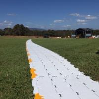 China HDPE Material Portable Event Flooring with High Load Capacity Customizable Color and Temperature Resistant for Outdoor Use for sale