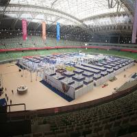 China Interlocking Design Portable Event Flooring For Turf Protection Camping Flooring for sale