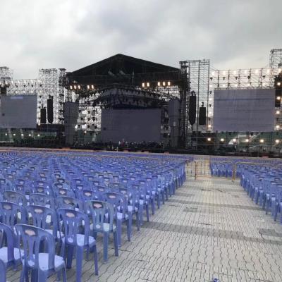 China White Color PP Material Portable Event Flooring with 20 TON Load Capacity and 5 Years Warranty for sale