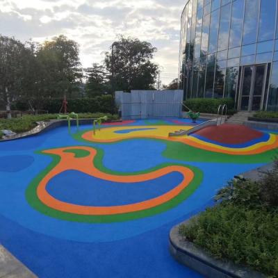 China Rainbow Colors EPDM Rubber Granule For Swimming Pool Colouful Flooring for sale