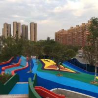 China 3mm Thickness EPDM Rubber Granule Pellets For Stadium Walkway Kindergarten for sale