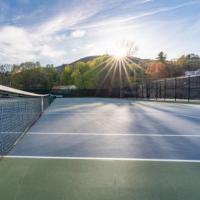China Free Line Painting Service Pickleball Court Mat Flooring Colors Customized for sale