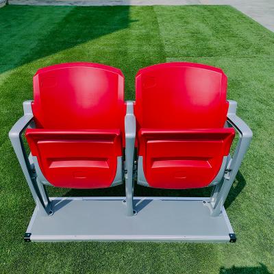China Tip Up Plastic Stadium Seating with 5 Years Warranty Customizable HDPE Blow Molding Anti Aging for sale