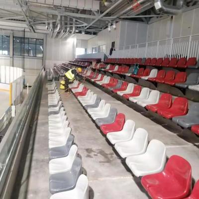 China Customizable Colors PP Plastic Stadium Seating with 5 Years Warranty for Football Grandstands for sale