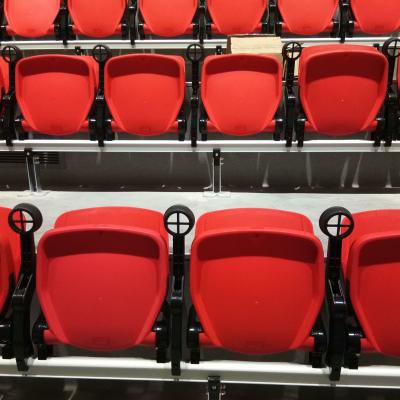 China 45cm Standard Foldable Plastic Stadium Sports Seats With 5-Year Warranty and Various Color for sale