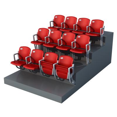 China ACE Stadium Chair with 430mm Width 600mm Depth and 835mm Height for Stadium Seating and Metal Structural Bleacher for sale