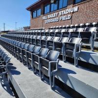 China Anti-UV Fire Proof HDPE Stadium Chair for Durable Stadium Seating and Bleacher Applications for sale