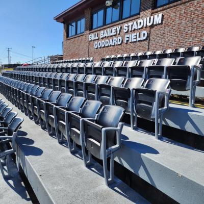 China Anti-UV Fire Proof HDPE Stadium Chair for Durable Stadium Seating and Bleacher Applications for sale