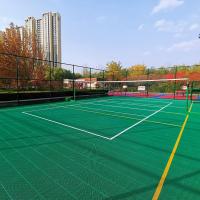 China 15mm Thickness PP Tiles Sports Flooring Carton Packaging Minimum Order Quantity 500pcs for sale
