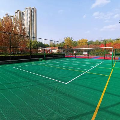 China 15mm Thickness PP Tiles Sports Flooring Carton Packaging Minimum Order Quantity 500pcs for sale