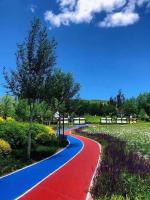 China Rectangular Athletic Running Track With Fade Resistance For Outdoor Fitnes for sale