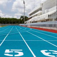 China Customized Athletic Running Tracks Easy Installation With Fade Resistance for sale