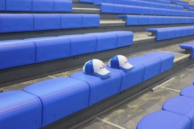 China Customized Retractable Bleacher Seating For Aluminum Structures for sale