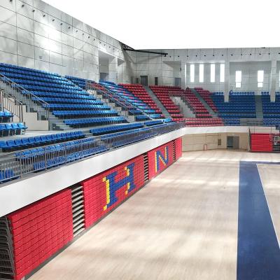 China Aluminum Customized Retractable Bleacher Seating With Optional Flooring 5 Years for sale