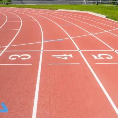 China Standard Athletic Running Tracks With Smooth Surface And UV Resistance for sale
