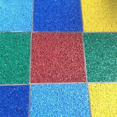 China Various Colors EPDM Rubber Granule With Temperature Resistance -40C To 120C for sale