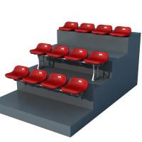 China Custom Logo Anti-UV Fire Proof HDPE PP Stadium Seats for Indoor and Outdoor Events for sale