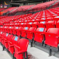 China High Weather Resistance Plastic Stadium Benches with Various Shapes and Colors for Easy Installation for sale