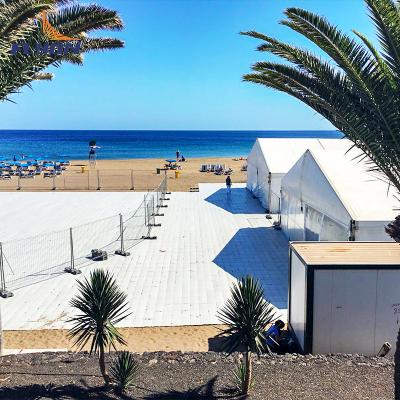 China Resistant To Weather Lightweight Portable Event Flooring Easy Installation for sale