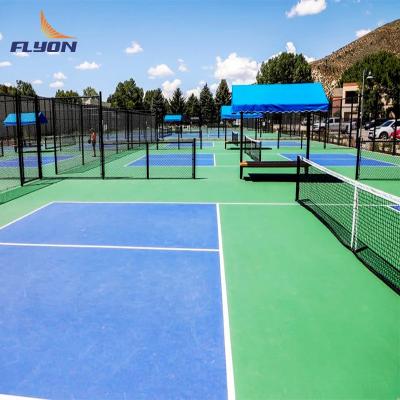 China 60*30ft Pickleball Court Mat with 2mm High Quality PVC Base Layer and 2 Years Warranty for sale