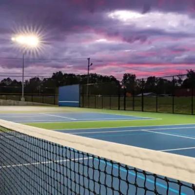 China UV Protection Eco-friendly Pickleball Court Mat with 44*20ft or 60*30ft Size Options and 198.43 Pound/roll Weight for sale