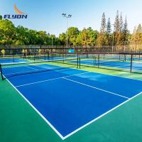 China Durable Pickleball Court Mat with 2 Mm PVC Base Layer and 44*20ft or 60*30ft Court Size for 8 Years Service Life for sale