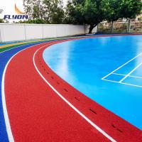 China Professional Full Pour Running Track with 5 Years Warranty, 10 Years Service Life and No Smell EPDM Polyurethane Surface for sale