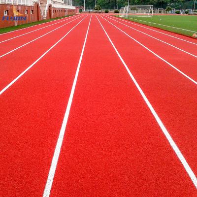 China Full Pour Athletic Running Tracks All Weather Resistance for sale