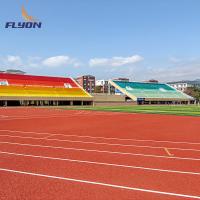 China Seamless Monolithic Full Pour Running Track with Advanced Impact Absorption and All-Weather Durability for sale