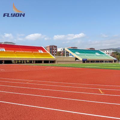 China Seamless Monolithic Full Pour Running Track with Advanced Impact Absorption and All-Weather Durability for sale