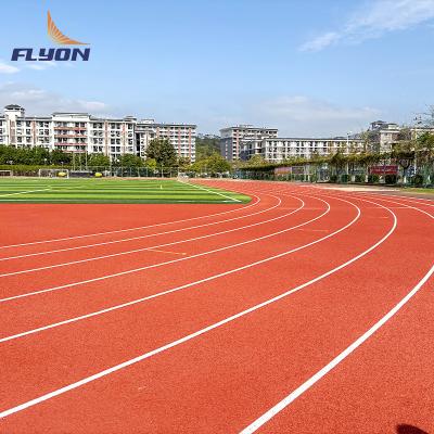 China Textured Surface Athletic Running Tracks Full Pour Installation For Maximum Efficiency for sale