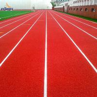 China Jogging Running Track with Full-pour Installation Method Ultimate Running Surface for sale