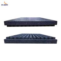 China 20 Lbs Rubber Flooring Mat Perfect Combination Of Shock Absorption And Durability for sale
