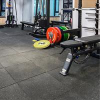 China SGS Certified Eco Friendly Industrial Rubber Mat Flooring Easy Clean Durable Design for sale