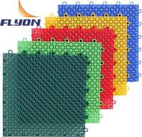 China Outdoor Indoor Courts Impact Polypropylene Copolymer PP Tiles Sports Flooring For Impact Activities for sale