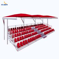 China Modular Folding Stadium Seat with Metal Frame and Shelter for sale