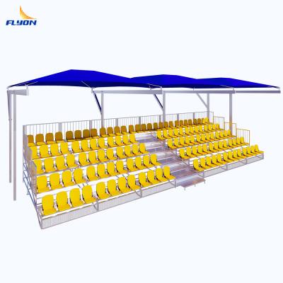 China Outdoor Folding Stadium Seat with Weatherproof Canopy for sale